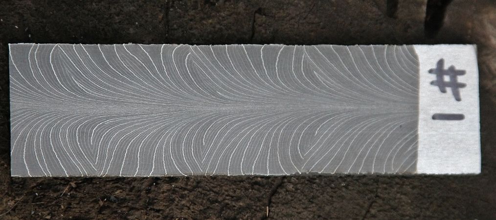 Feather damascus folder billets! | BladeForums.com
